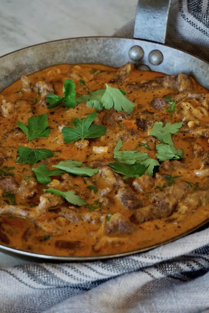 Biff stroganoff - Krämig och god helt utan mejerier!